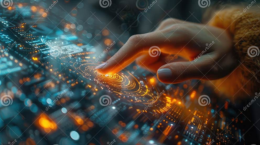 Biometrics Security System. Advanced Biometric Security Technology with ...