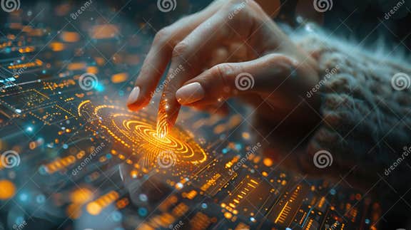 Biometrics Security System. Advanced Biometric Security Technology with ...