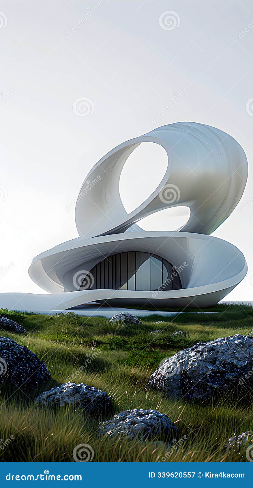 Biomimetic Architecture. a Building Design Inspired by the Snail Shell ...