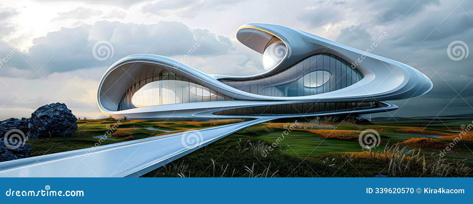 Biomimetic Architecture. a Building Design Inspired by the Snail Shell ...