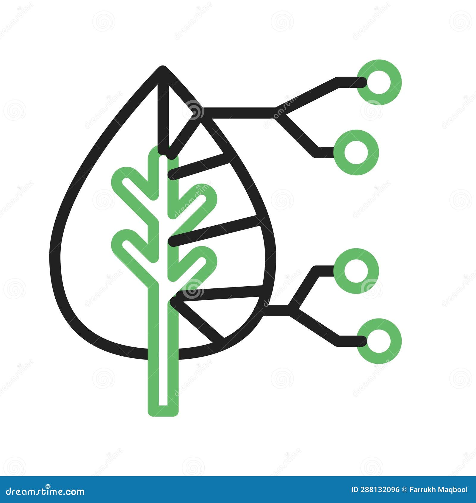 Biomimetic Icon Image. stock vector. Illustration of isolated - 288132096