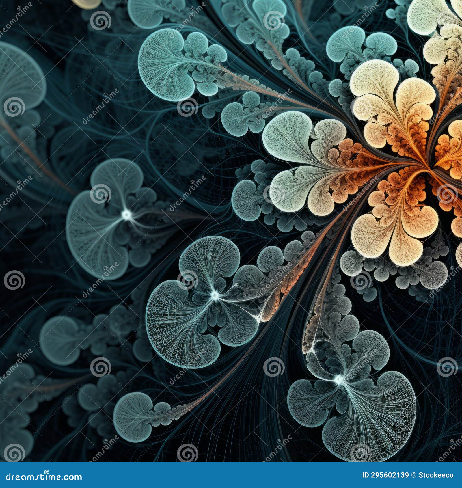 Biomimicry-inspired Software Development Background with Lace Patterns ...