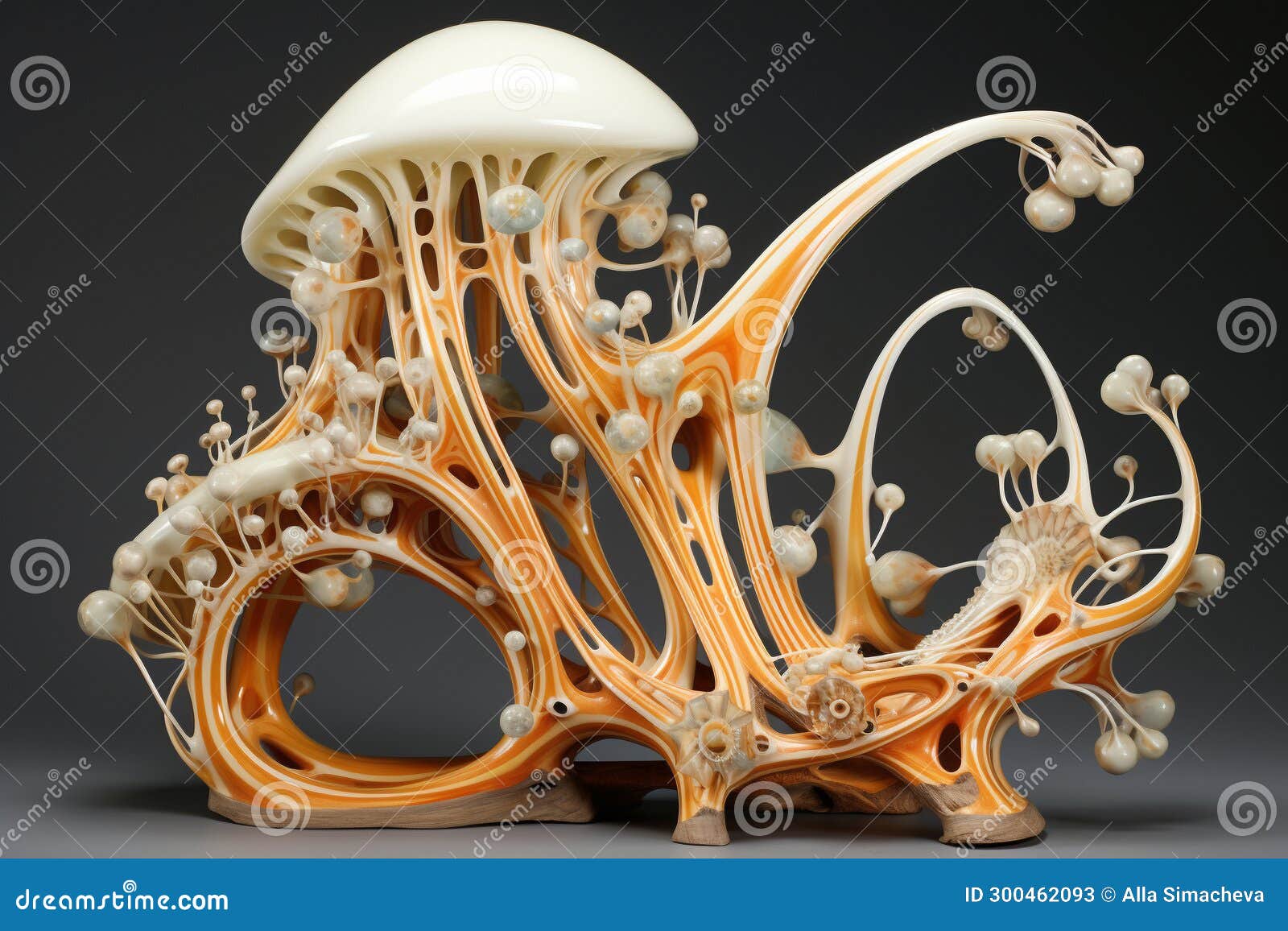 Biomorphic Design Skin Cells Texture Macro. Stock Image - Image of cell ...