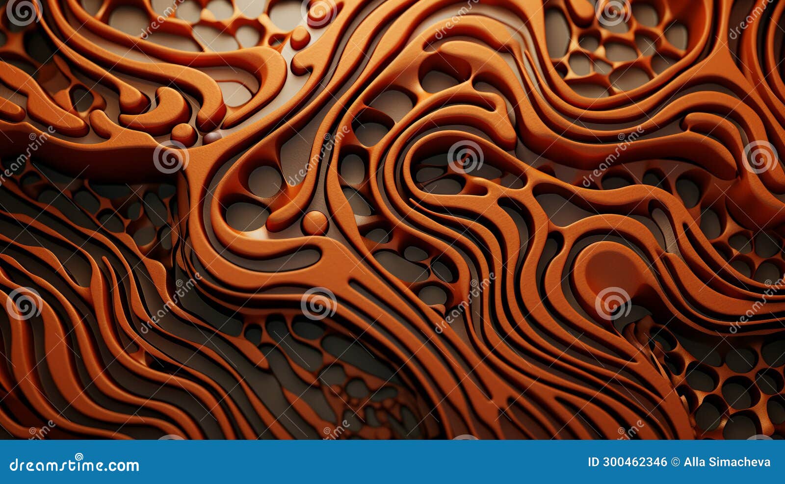 Biomorphic Design Skin Cells Texture Macro. Stock Photo - Image of ...