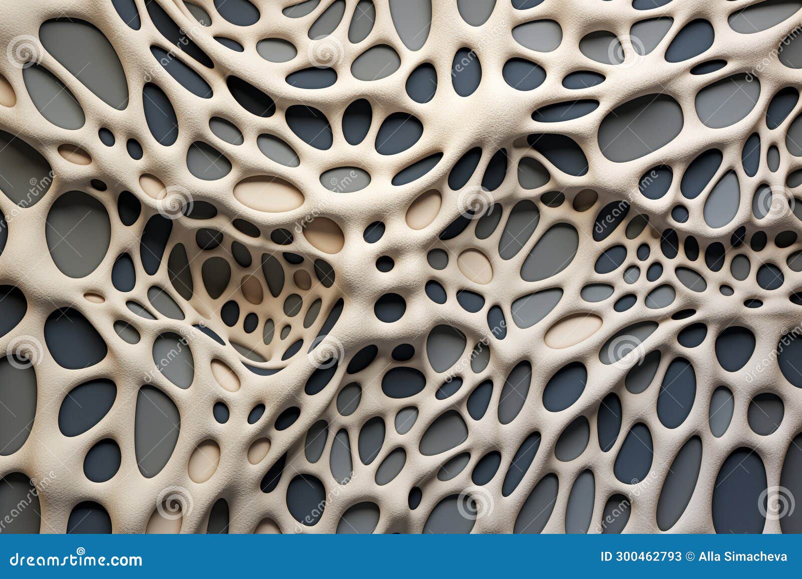 Biomorphic Design Skin Cells Texture Macro. Stock Illustration ...