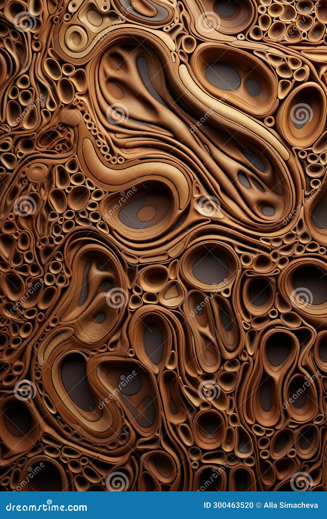 Biomorphic Design Skin Cells Texture Macro. Stock Photo - Image of ...