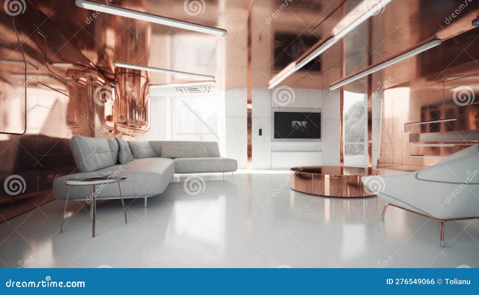 Bionic Copper and Brushed Silver: Award-Winning Shiny Interior Desig ...