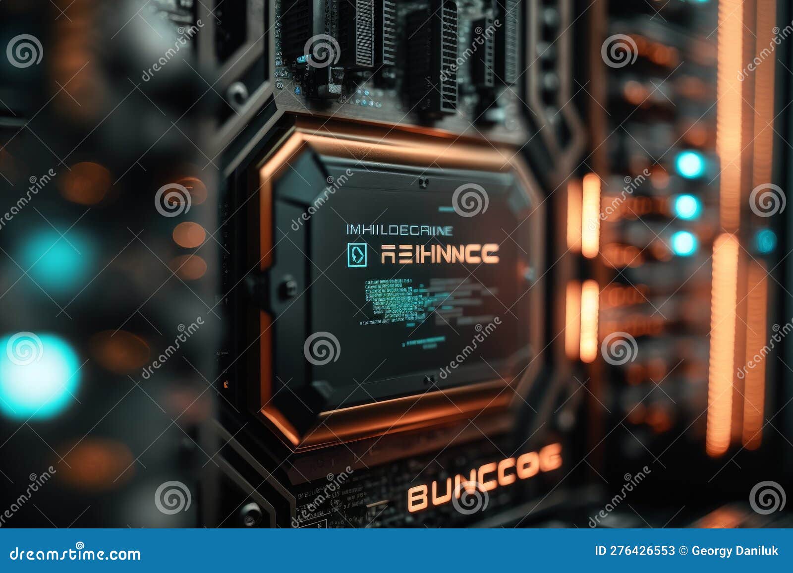 The Blockchain DNA: A Stunning Sci-Fi Cinematic Render In 8K With ...