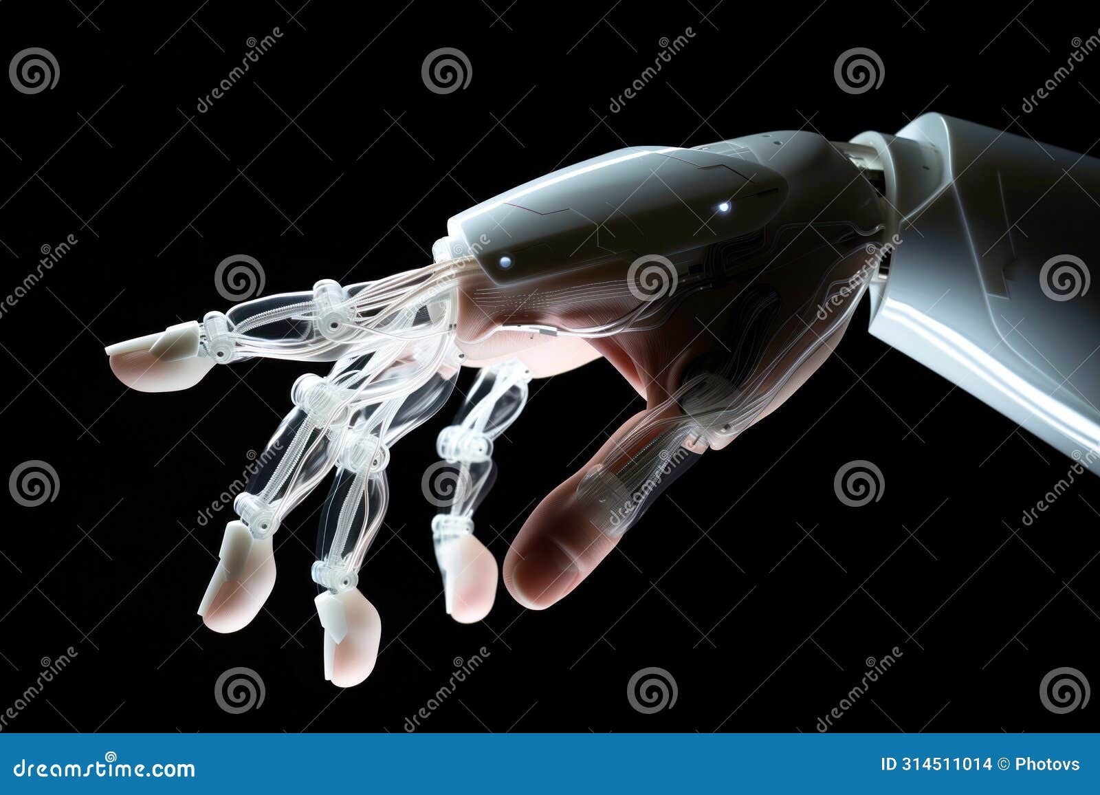 Bionic Fingers Implanted into Human Hand Via Biomedical Procedures ...