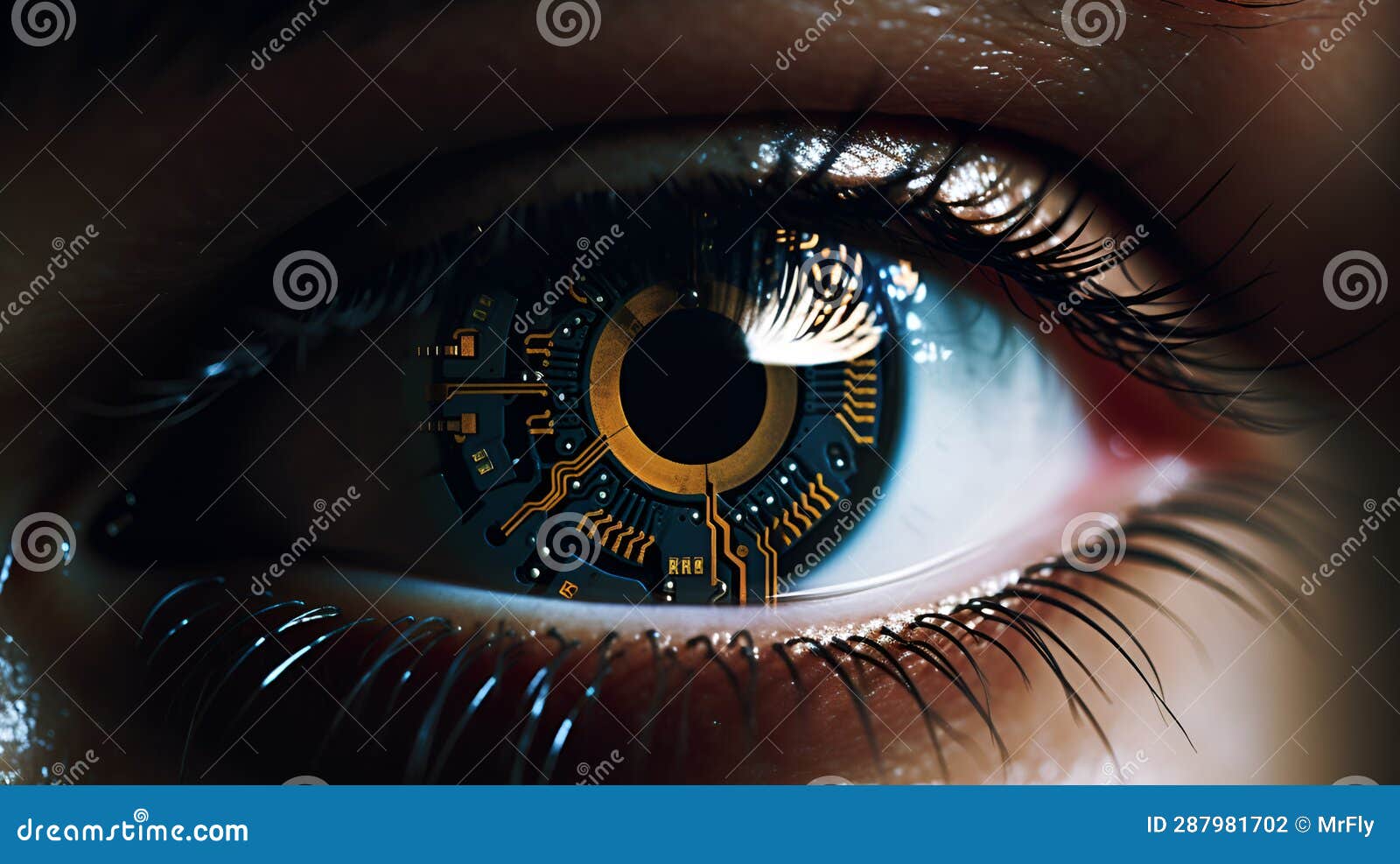 Bionic Human Eye, Artificial Intelligence, Future Technologies Stock ... Bionic Human Eye, Artificial Intelligence, Future Technologies Stock ...
