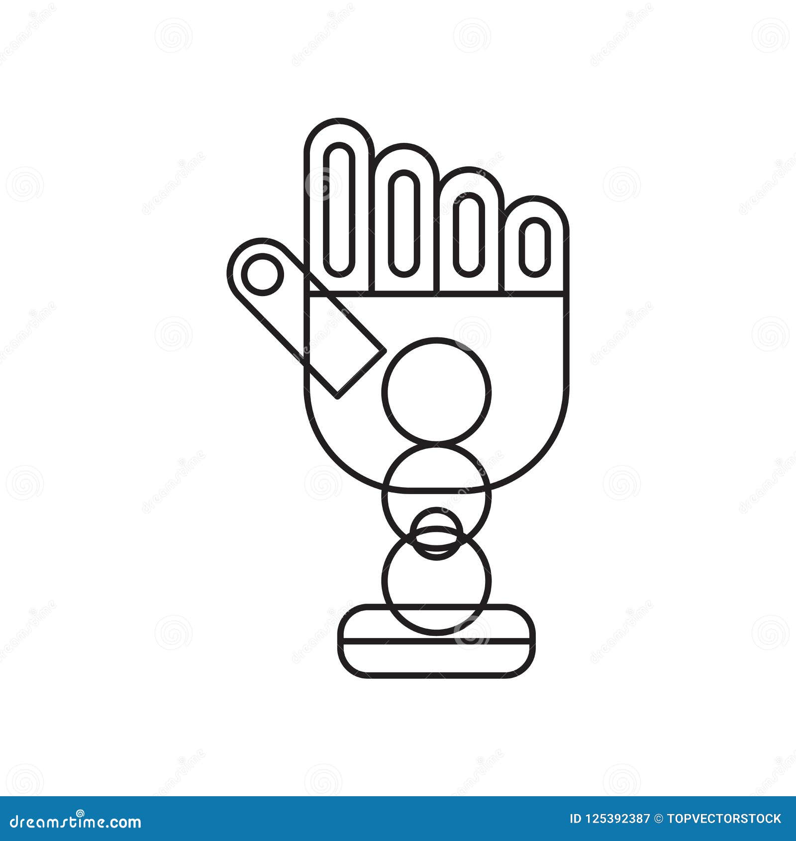 Bionic Icon Vector Isolated On White Background, Bionic Sign ...