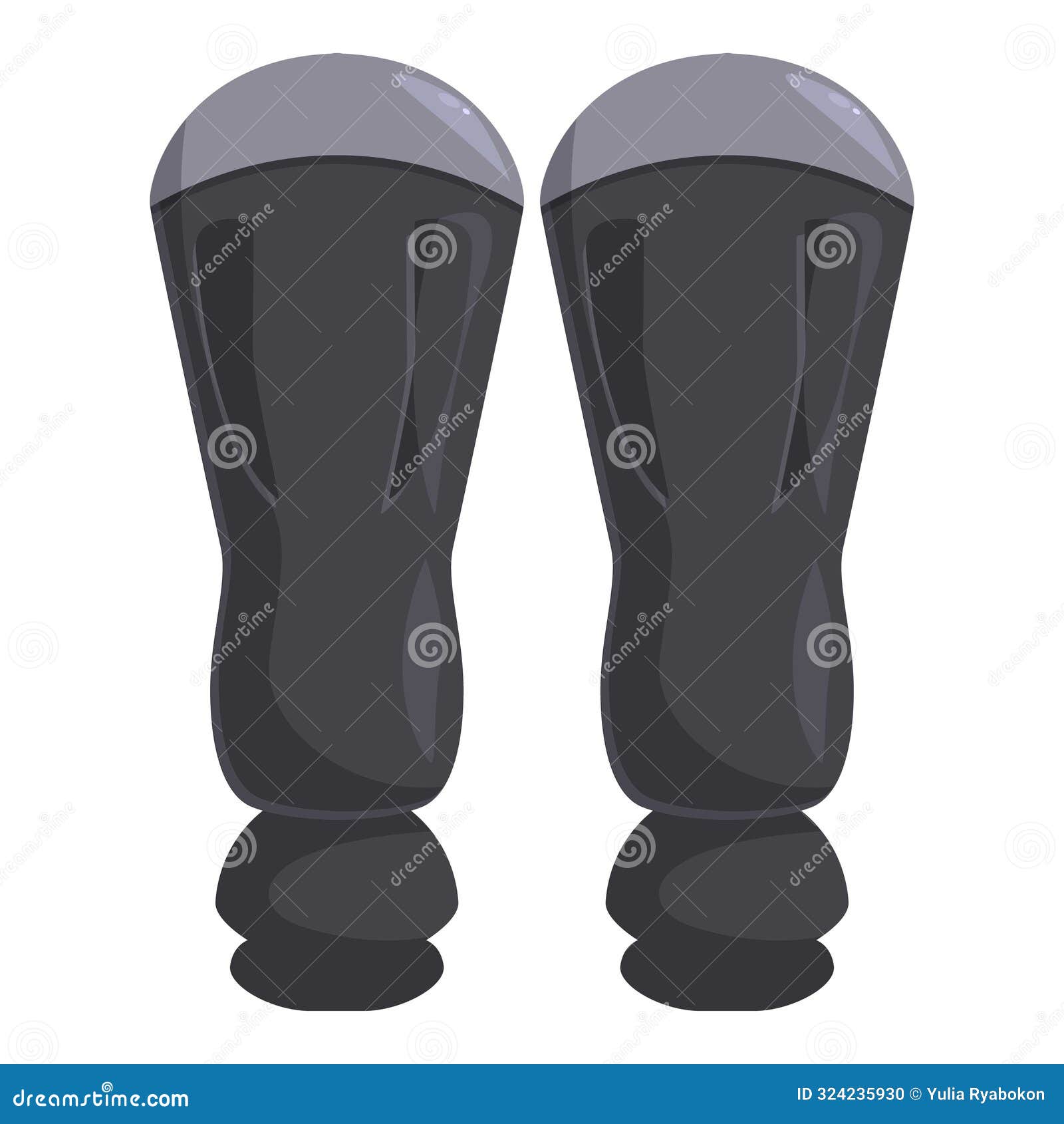 Prosthetic Limbs Vector Outline Illustration Ideal For Medical And ...