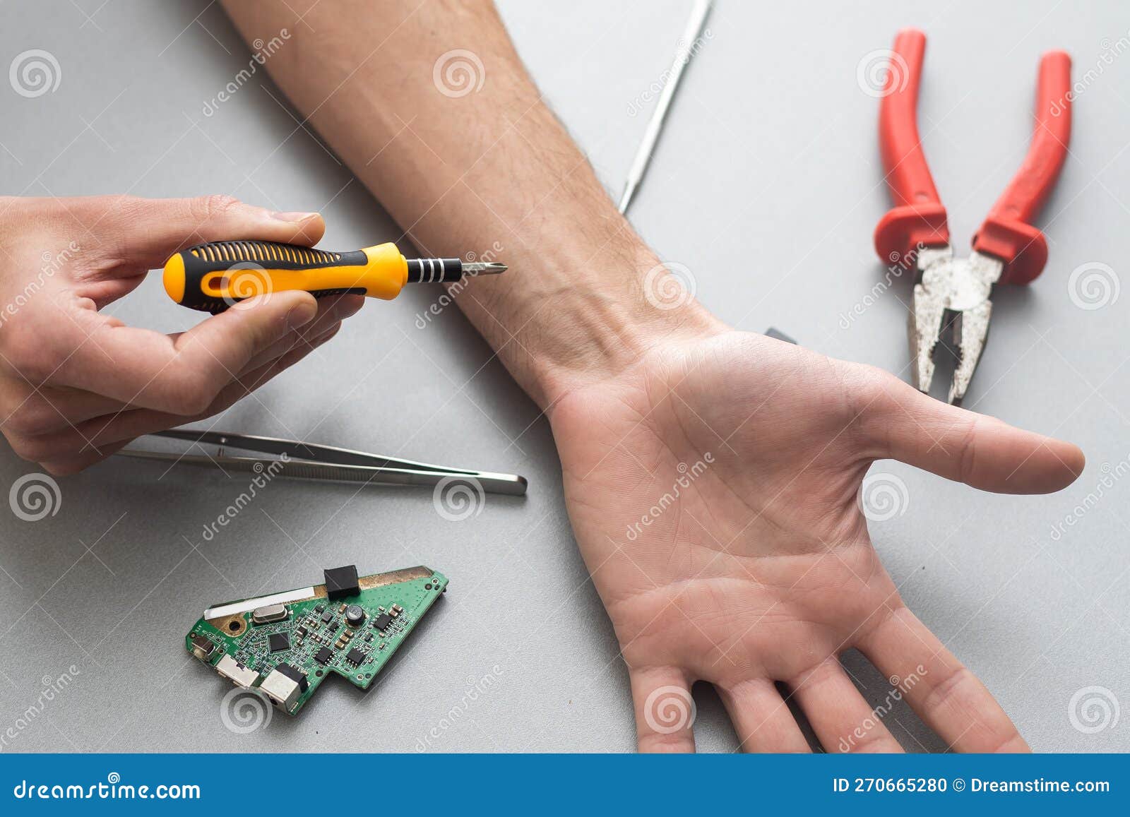 Bionic Microchip Inside Human Body - Future Technology and Cybernetics ...