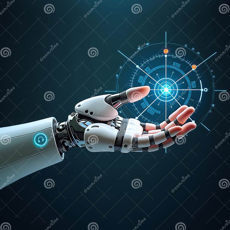 Bionic Prosthesis with Smooth White Surfaces and Black Inserts, As Well ...