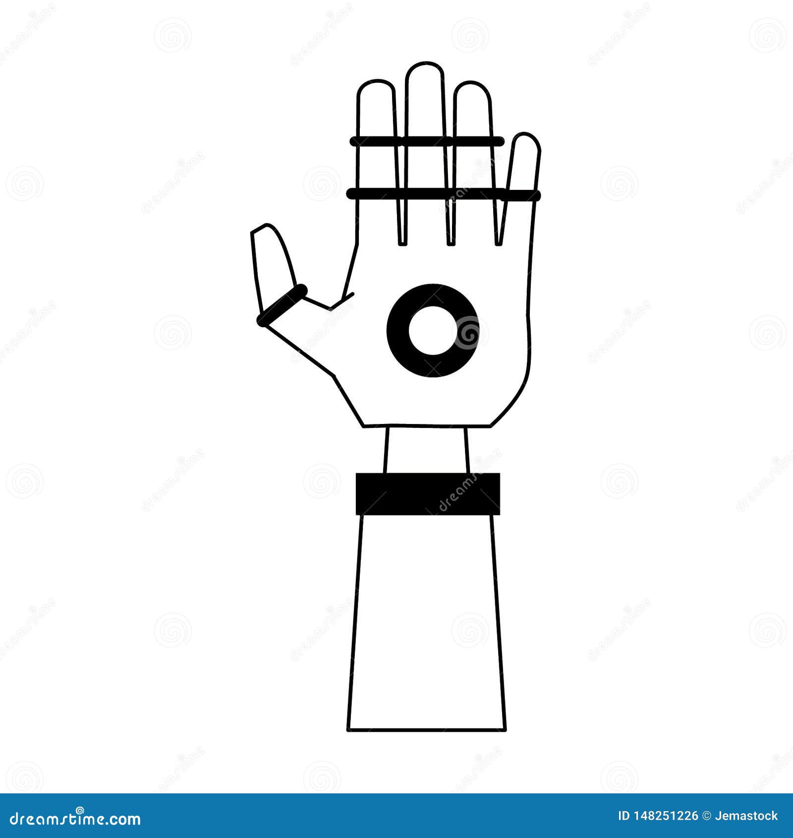 Bionic Robot Leg Prosthesis Color Line Icon. Bionic Prosthesis Limb ...