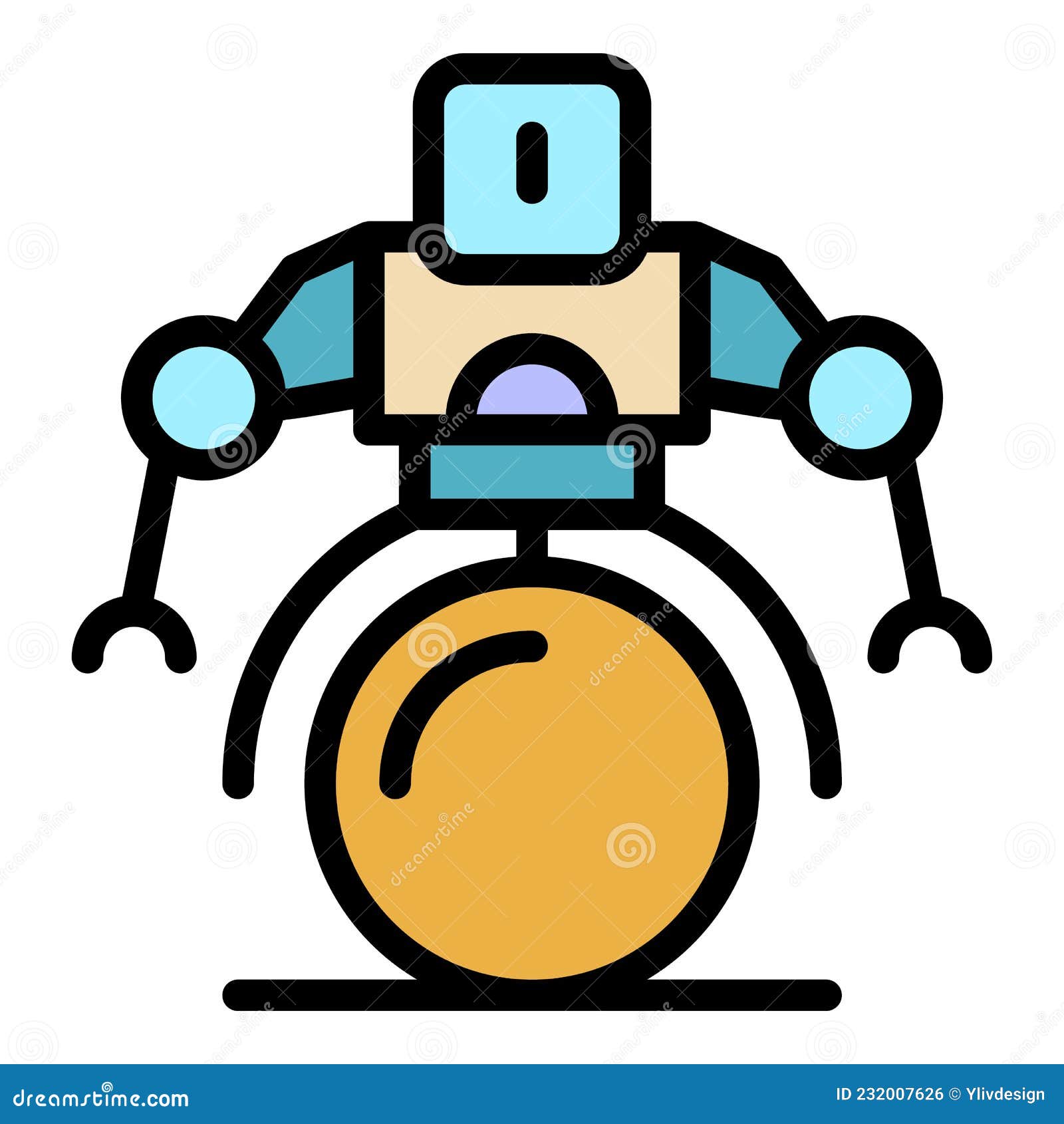 Bionic Robot Leg Prosthesis Color Line Icon. Bionic Prosthesis Limb ...