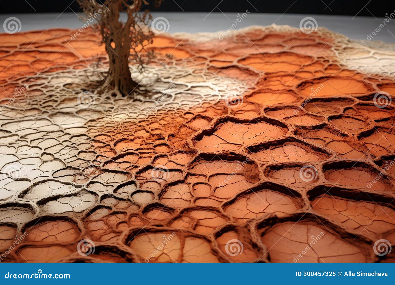 Bionic Surface Freeform Natural Soil Texture Stock Image - Image of ...