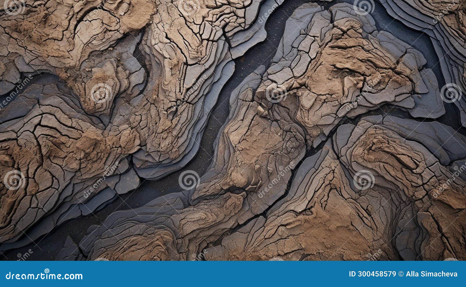 Bionic Surface Freeform Natural Soil Texture Stock Illustration ...