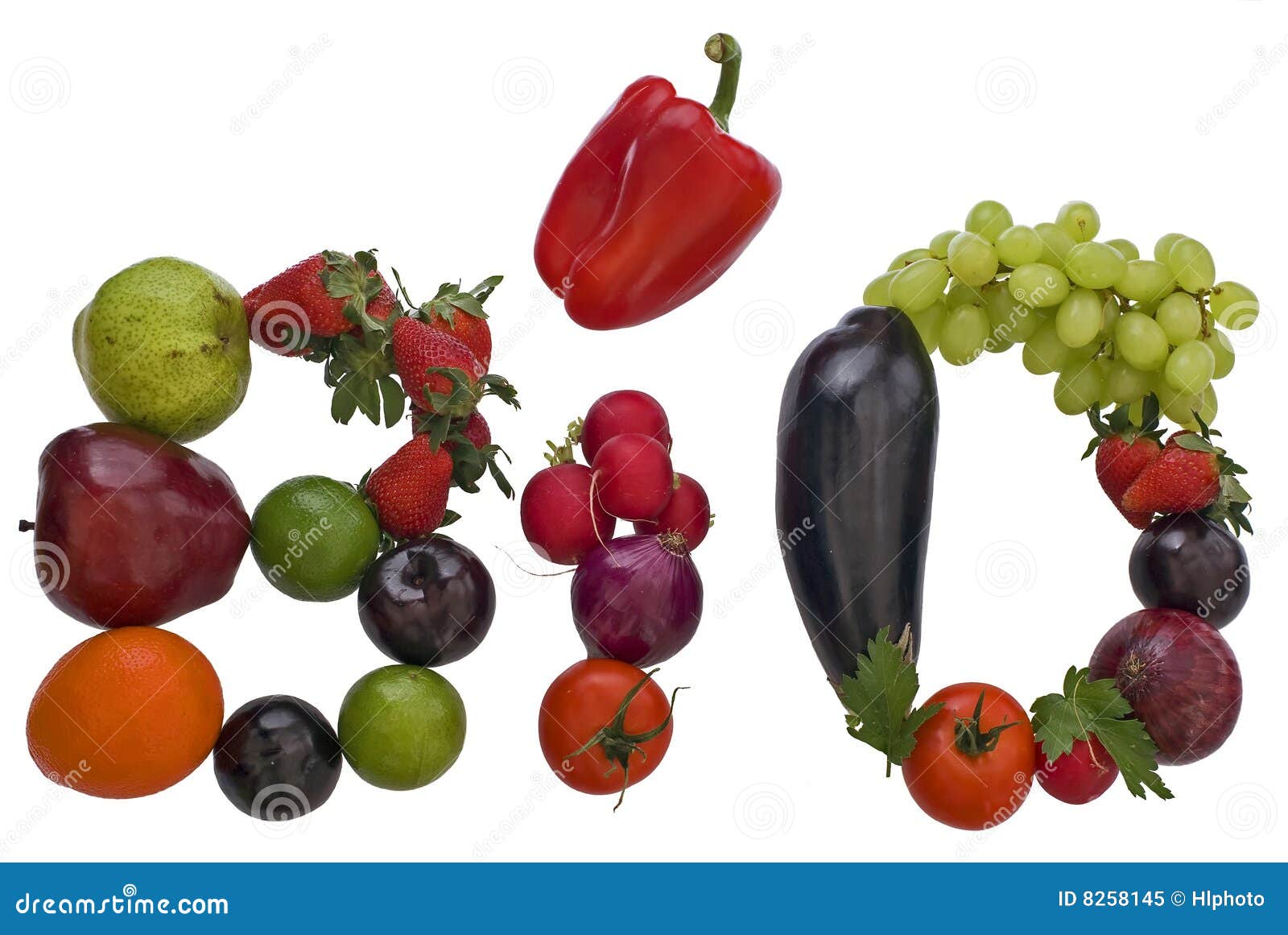 Bioprodukte stockbild. Bild von nahaufnahme, biologisch - 8258145
