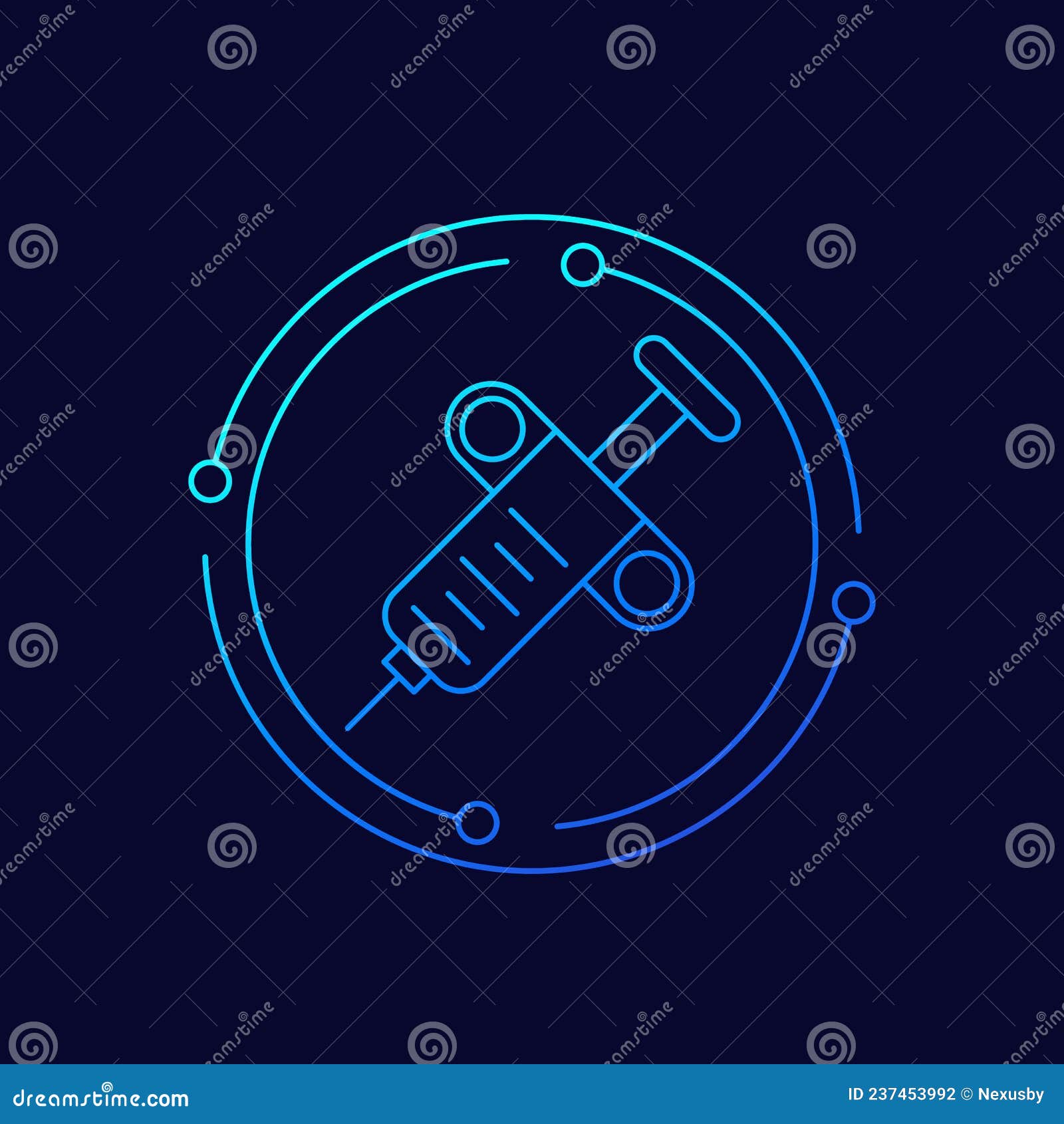 Biopsy Line Icon, Vector Art Stock Vector - Illustration of design ...