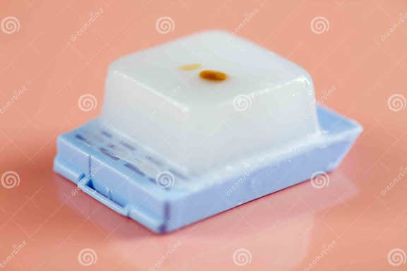 Biopsy Sample Embedded in Wax for Microscopic Examination Stock Image ...