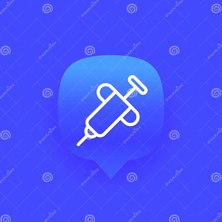 Biopsy Tool Line Icon, Vector Stock Vector - Illustration of linear ...