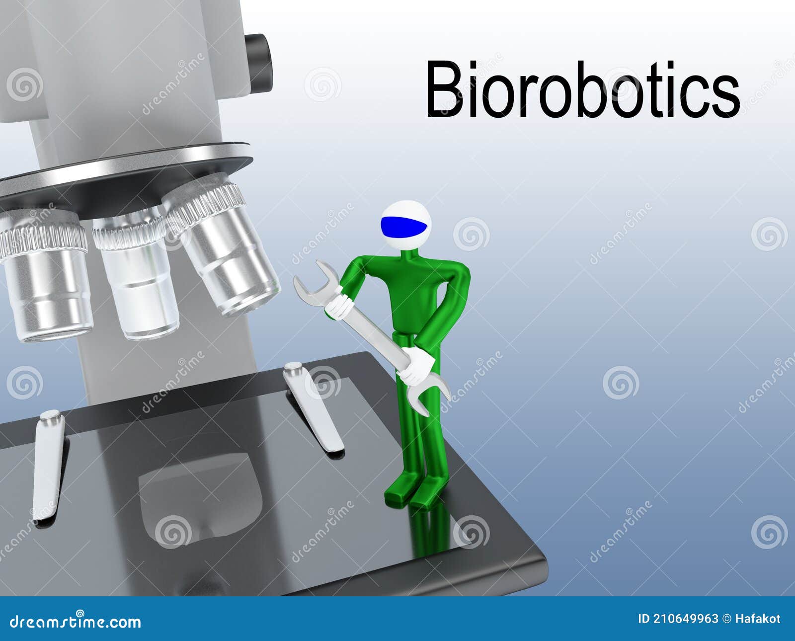 Biorobotics - Technological Concept Stock Illustration - Illustration ...