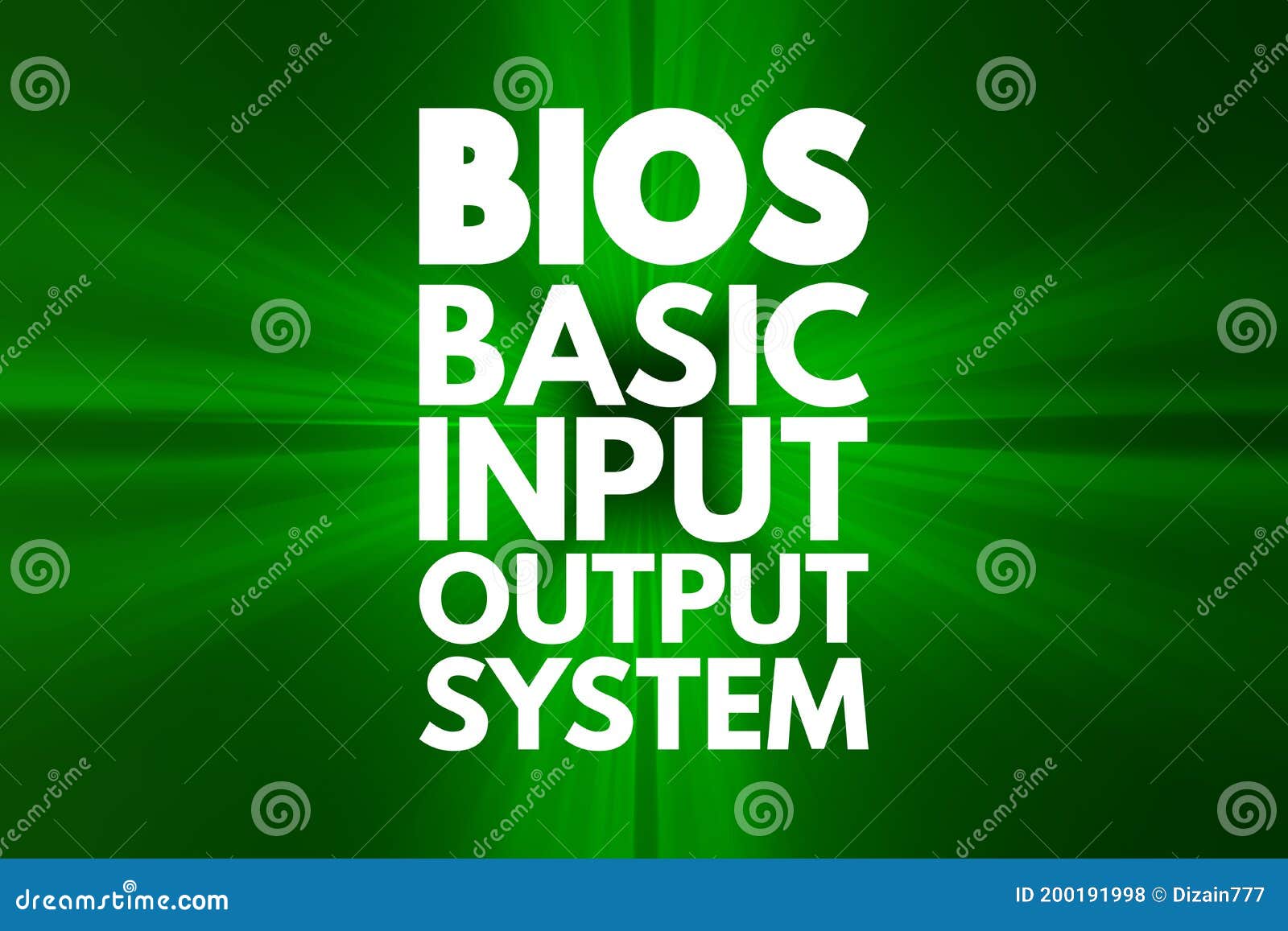 BIOS - Basic Input Output System Acronym Stock Illustration ... BIOS - Basic Input Output System Acronym Stock Illustration ...