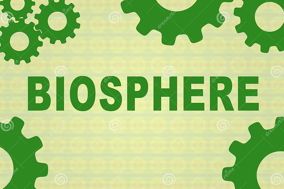 BIOSFEER - Biologisch Concept Stock Illustratie - Illustration of ...