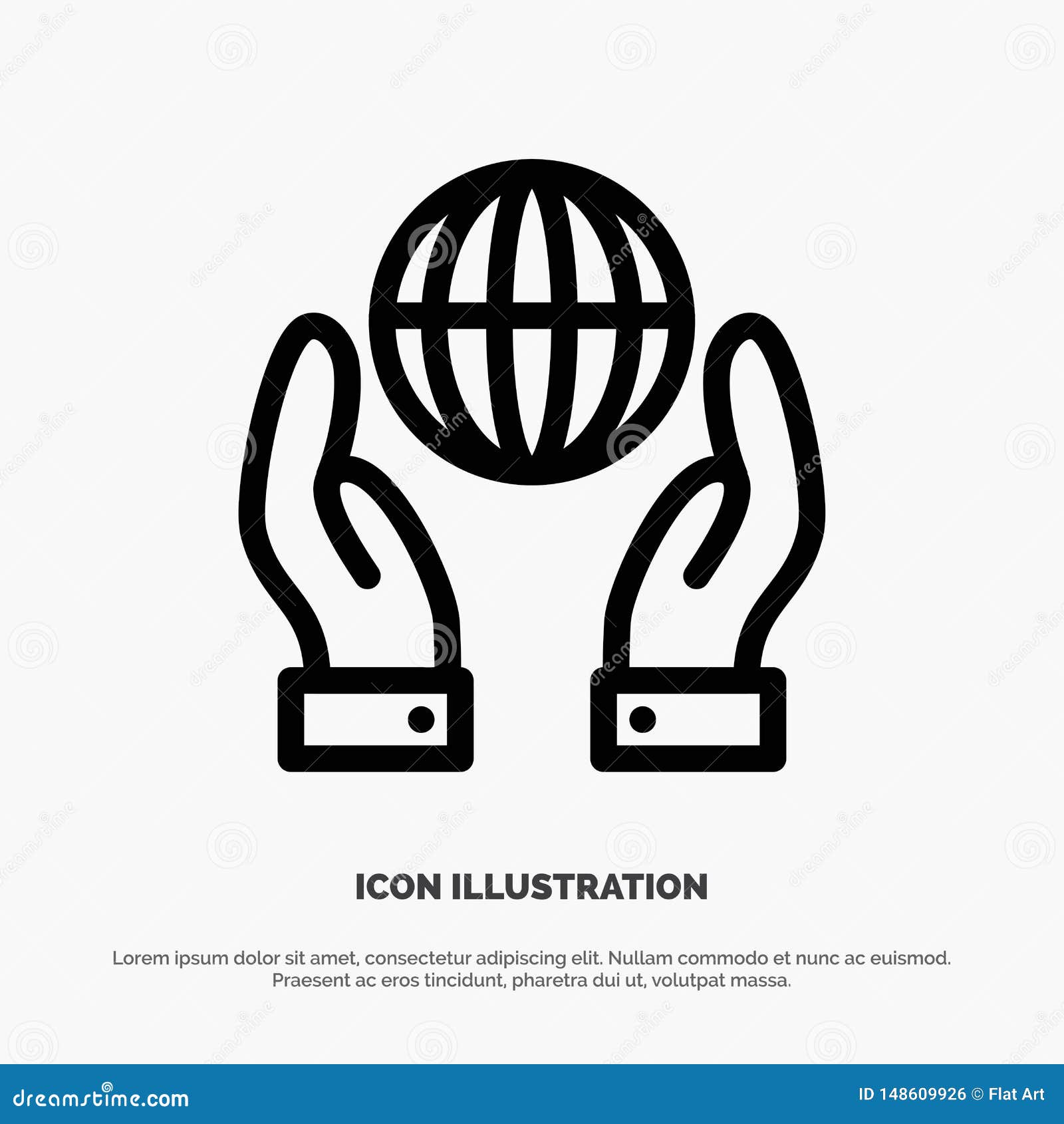 Biosphere Line Icons Collection. Ecosystem, Biodiversity, Habitat ...