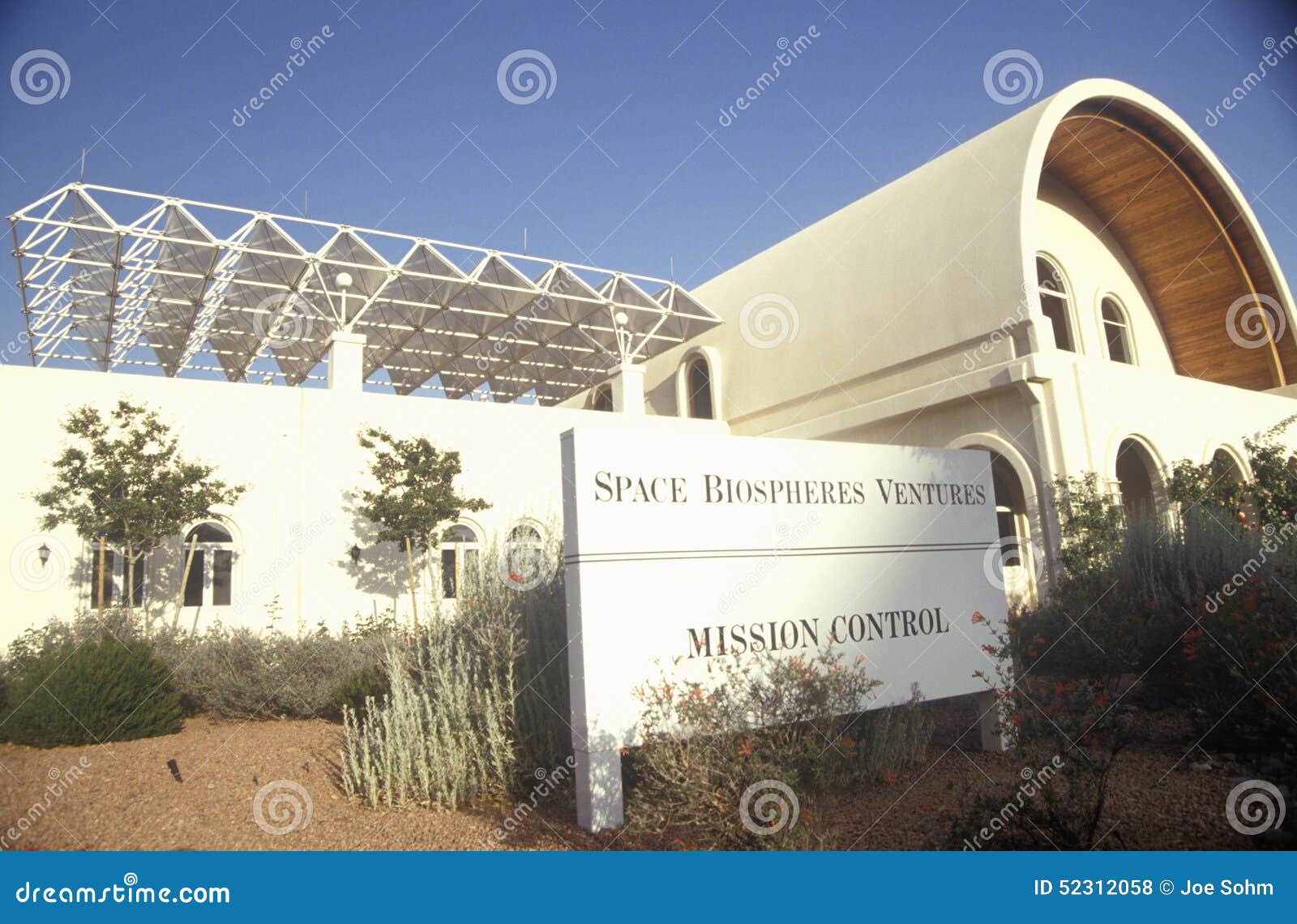 Biosphere 2 Mission Control Center at Oracle in Tucson, AZ Editorial ...