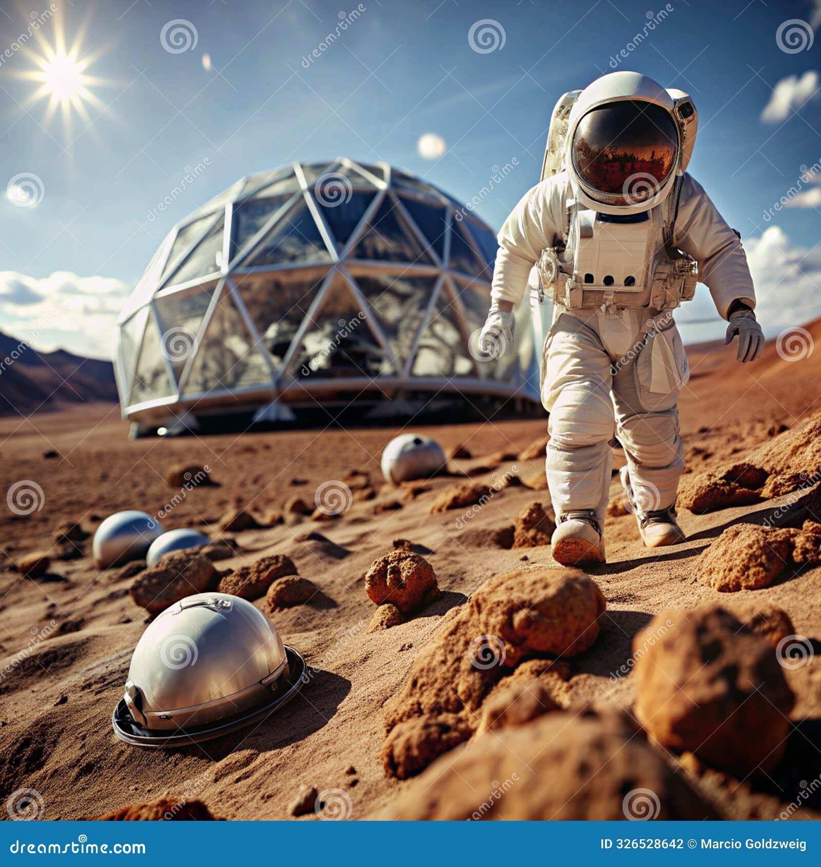 A Biosphere on the Surface of Mars, Permanent Human Settlements on the ...