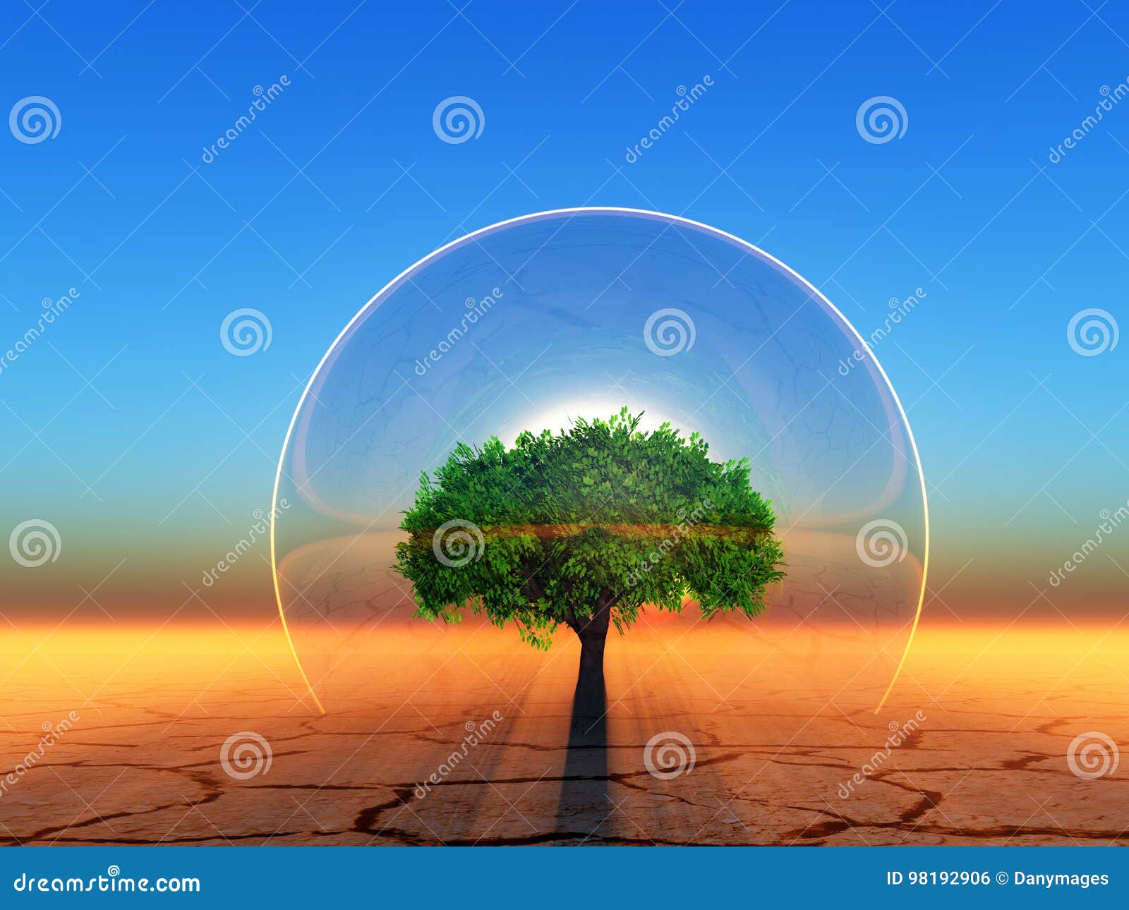 Biosphere stock illustration. Illustration of transparent - 98192906