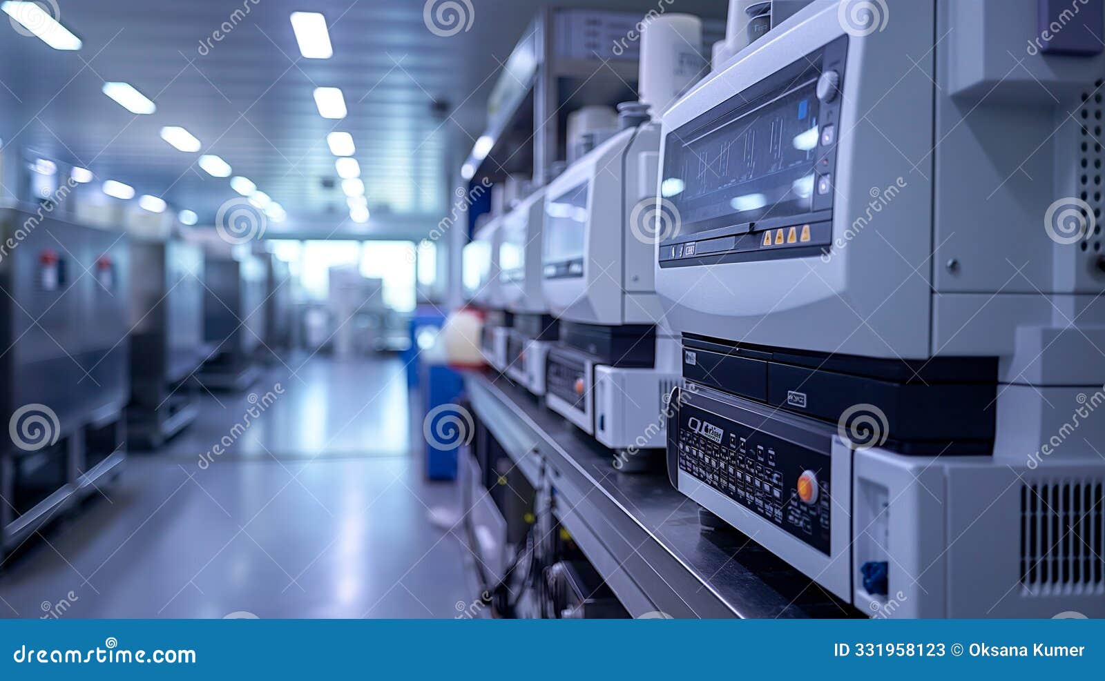 Biotech Laboratory with Advanced Analytical Equipment, Technology in ...