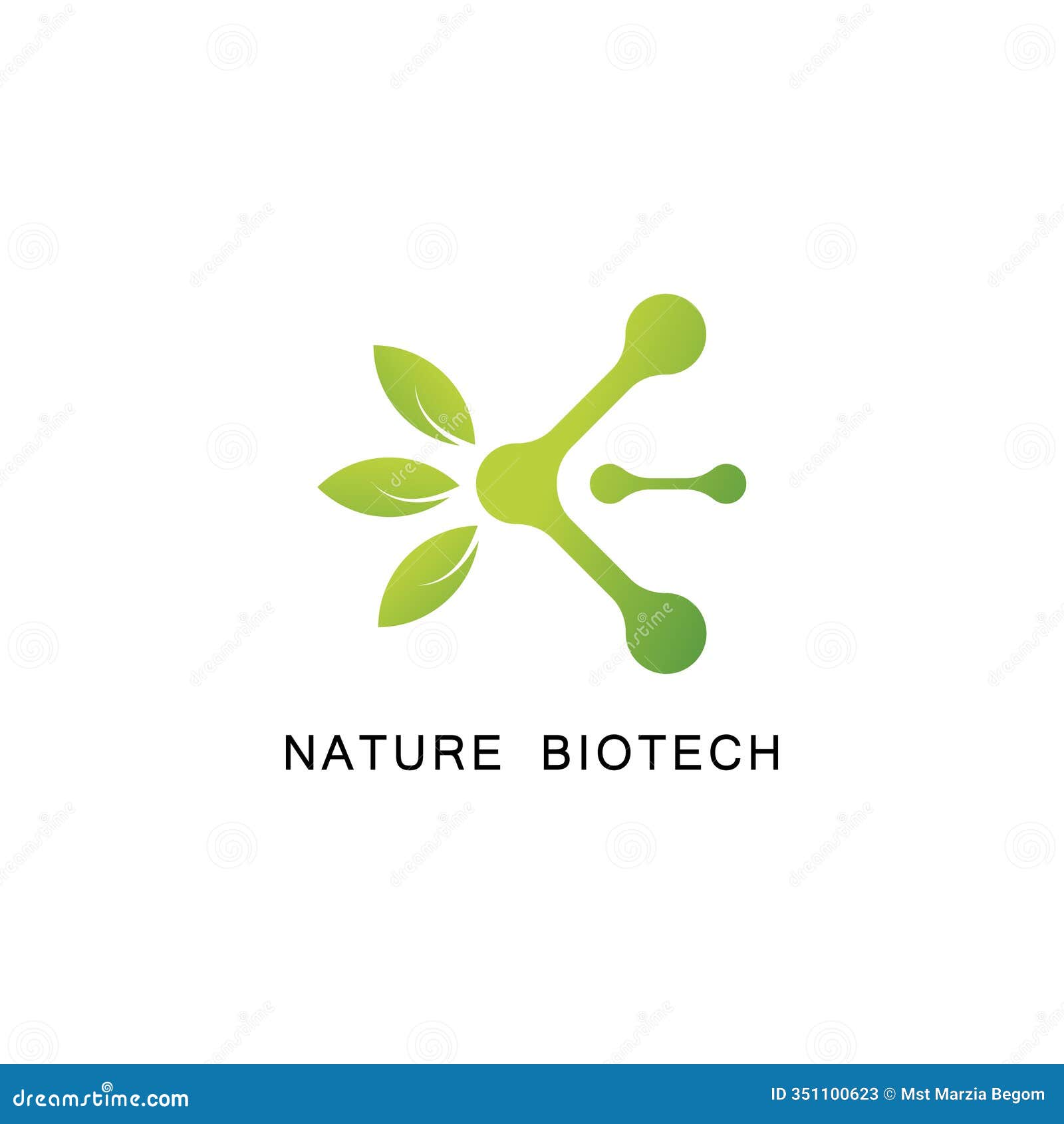 Biotech Leaf Logo, Molecule, DNA, Atom, Medical or Science Logo Design ...