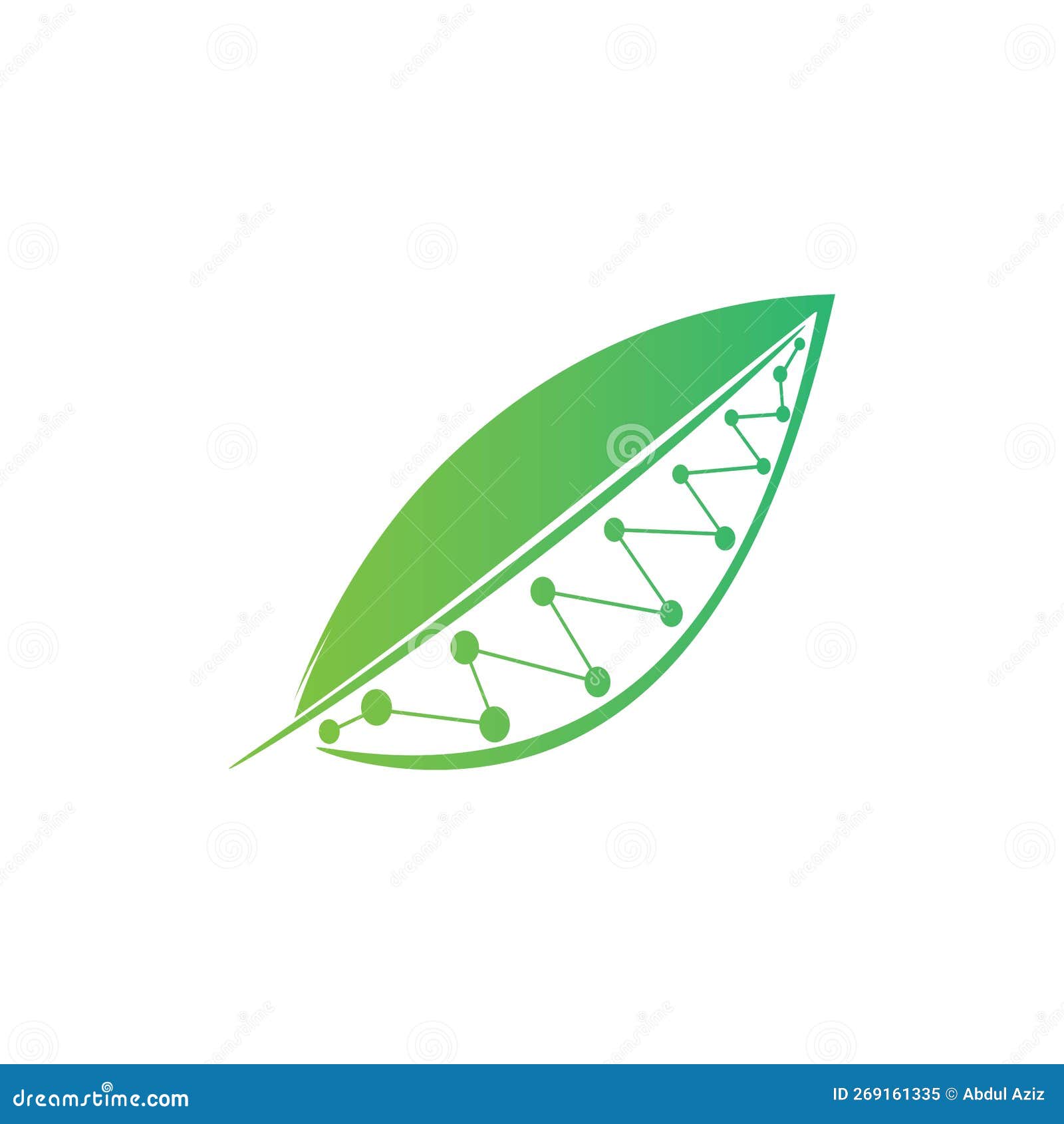 Biotech and Nature Icon Logo Vector Stock Vector - Illustration of ...