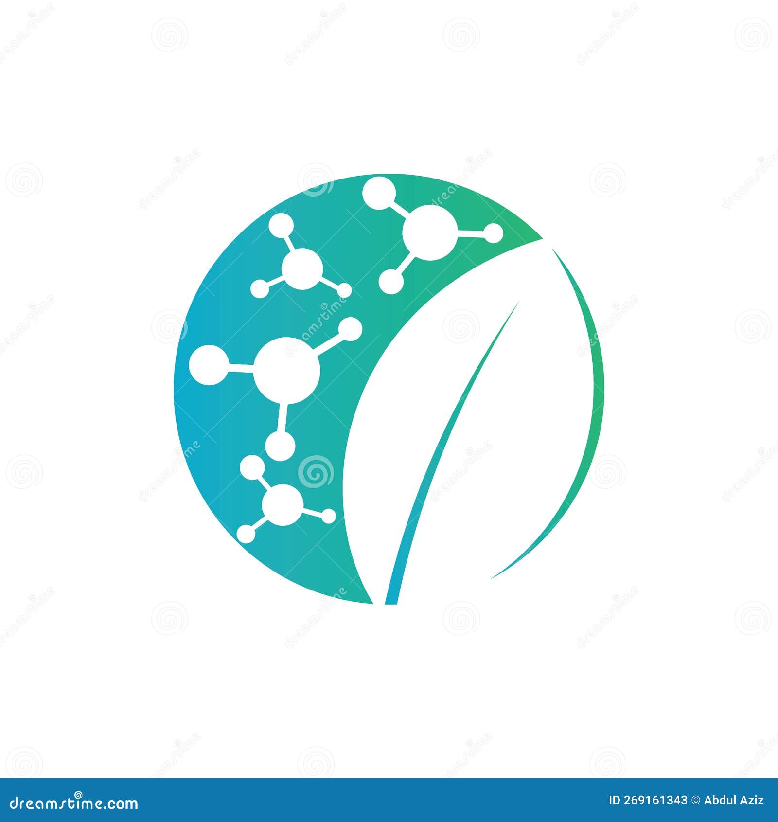 Biotech and Nature Icon Logo Vector Stock Vector - Illustration of ...