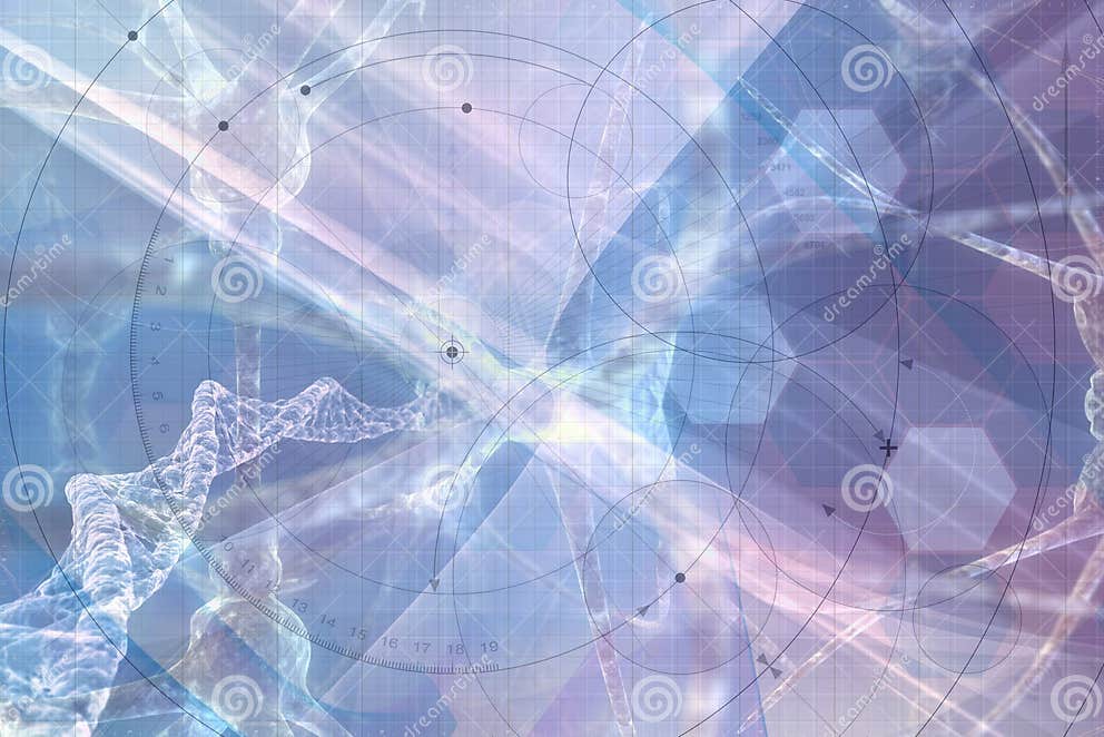 Biotechnical Abstract stock illustration. Illustration of graphic - 6009086