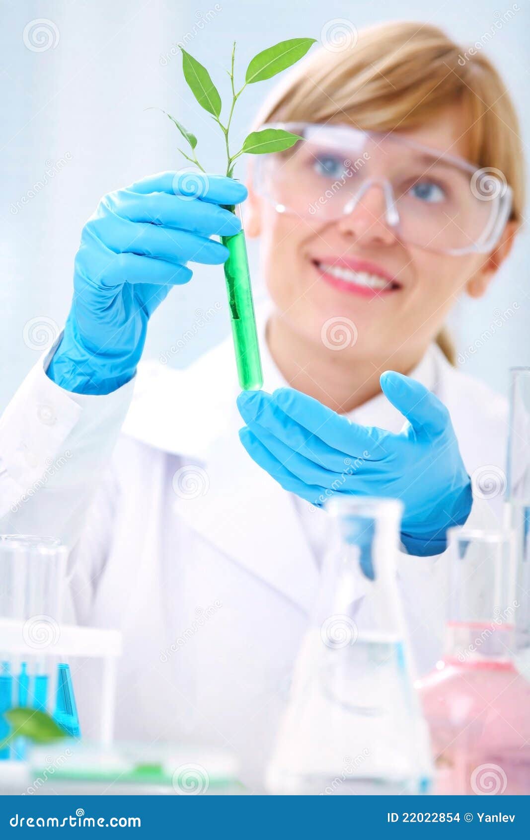 Biotechnology stock photo. Image of life, plant, chemist - 22022854
