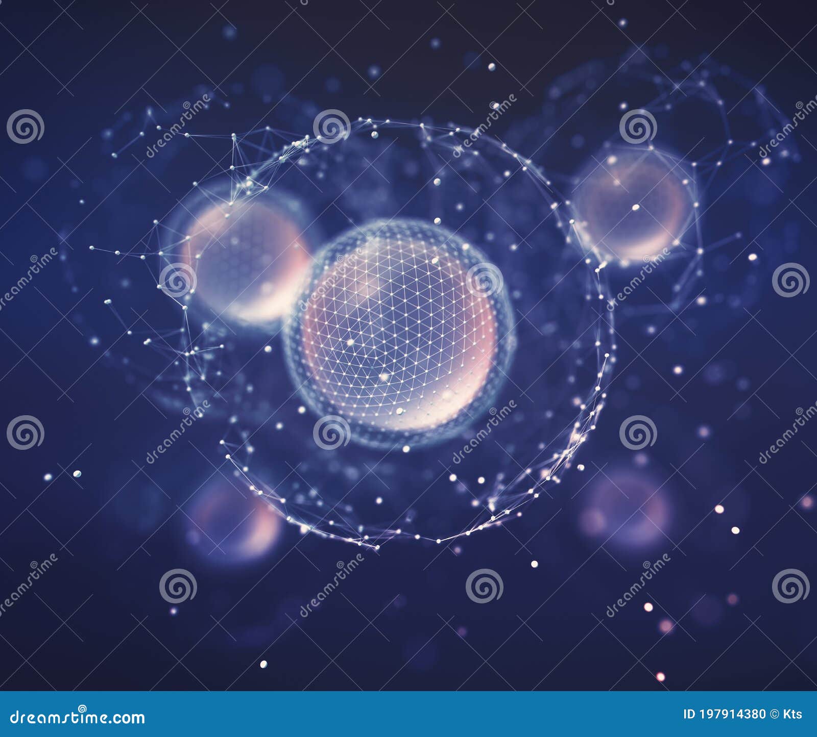 Biotechnology Biotech Science Molecular Technology Stock Photo - Image ...