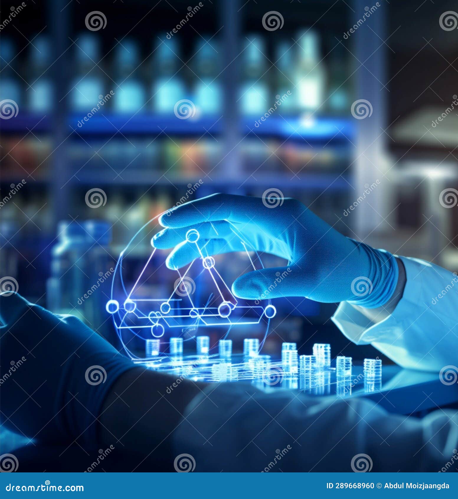 Biotechnology Experts in a High Tech Lab Conduct Groundbreaking ...