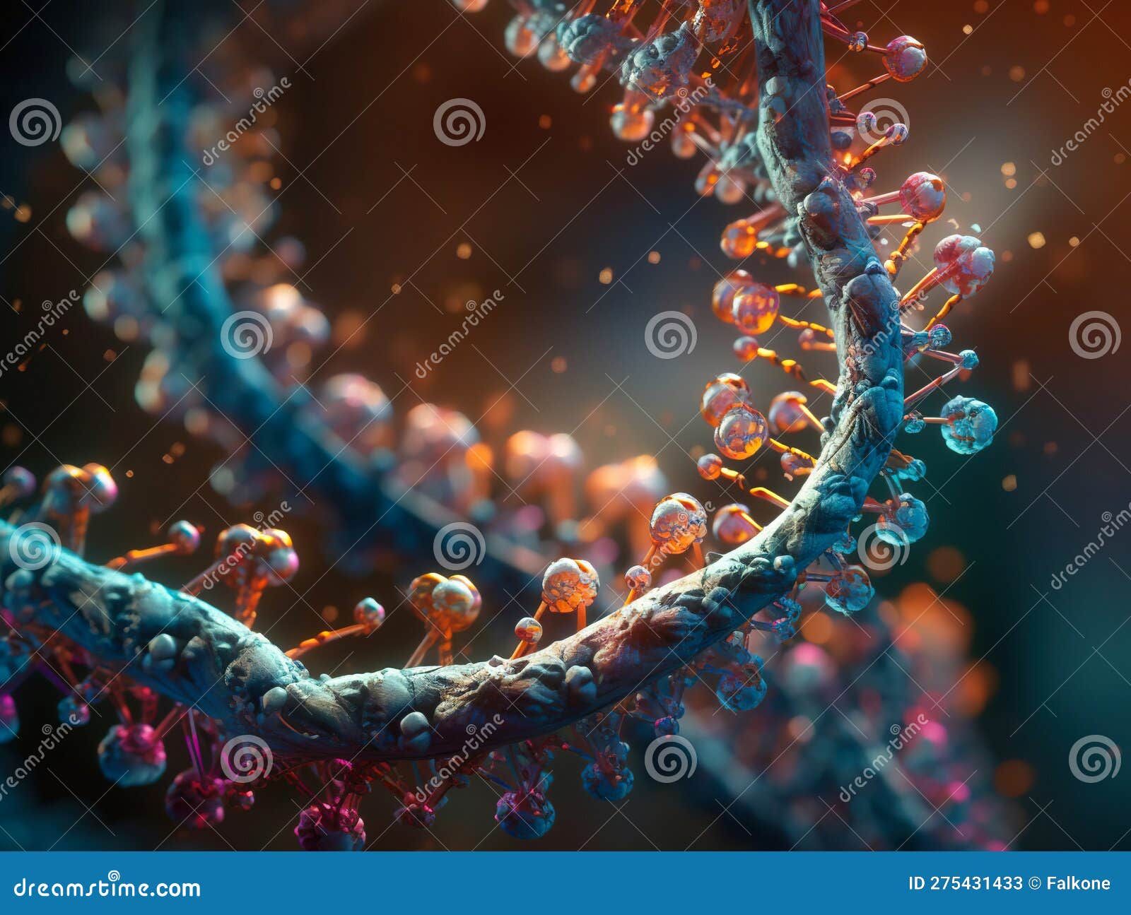 Biotechnology and Genetic Engineering. 3D Illustration of Science and ... Biotechnology and Genetic Engineering. 3D Illustration of Science and ...