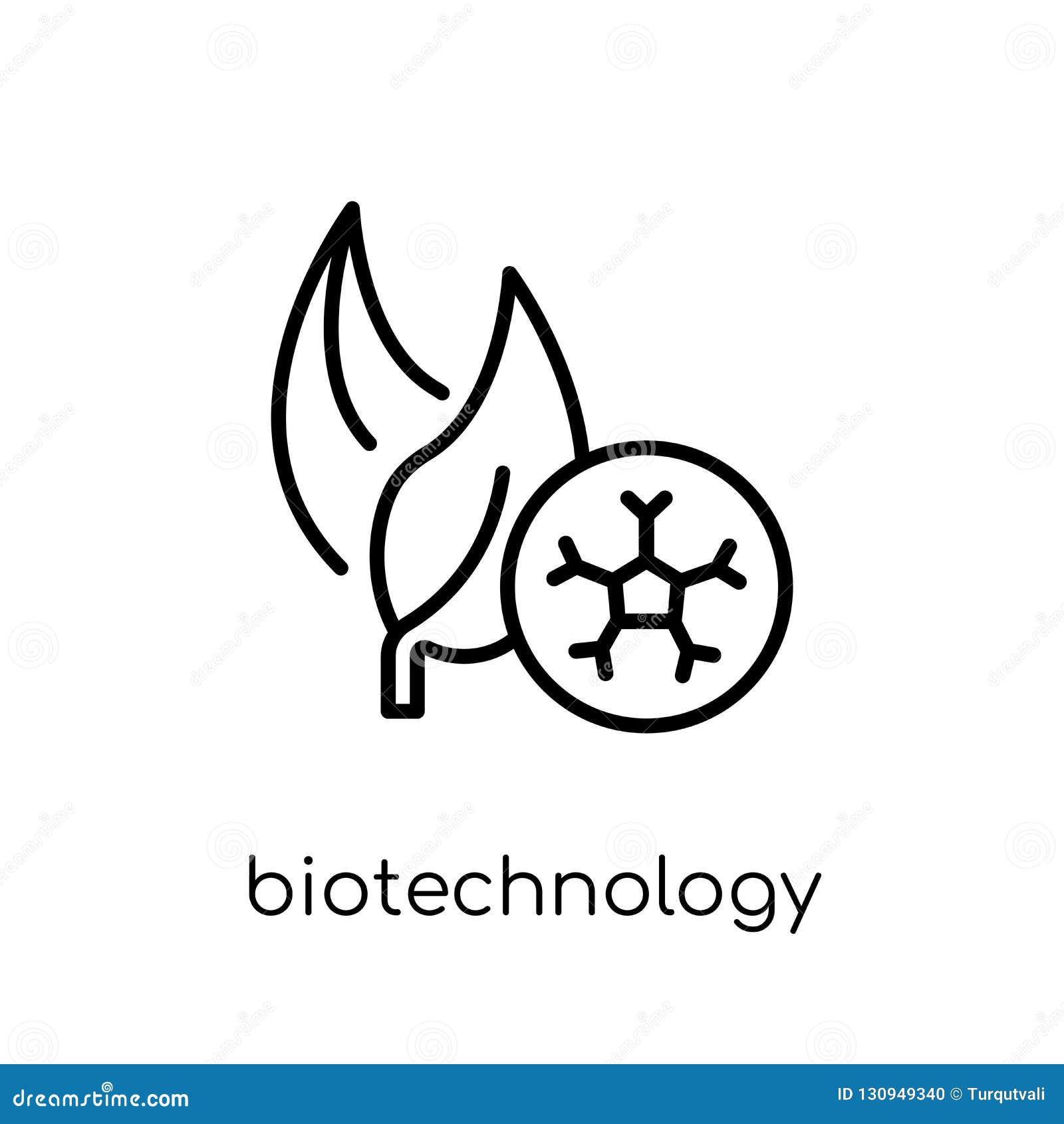 Biotechnology Icon Set Vector Illustration | CartoonDealer.com #71973368