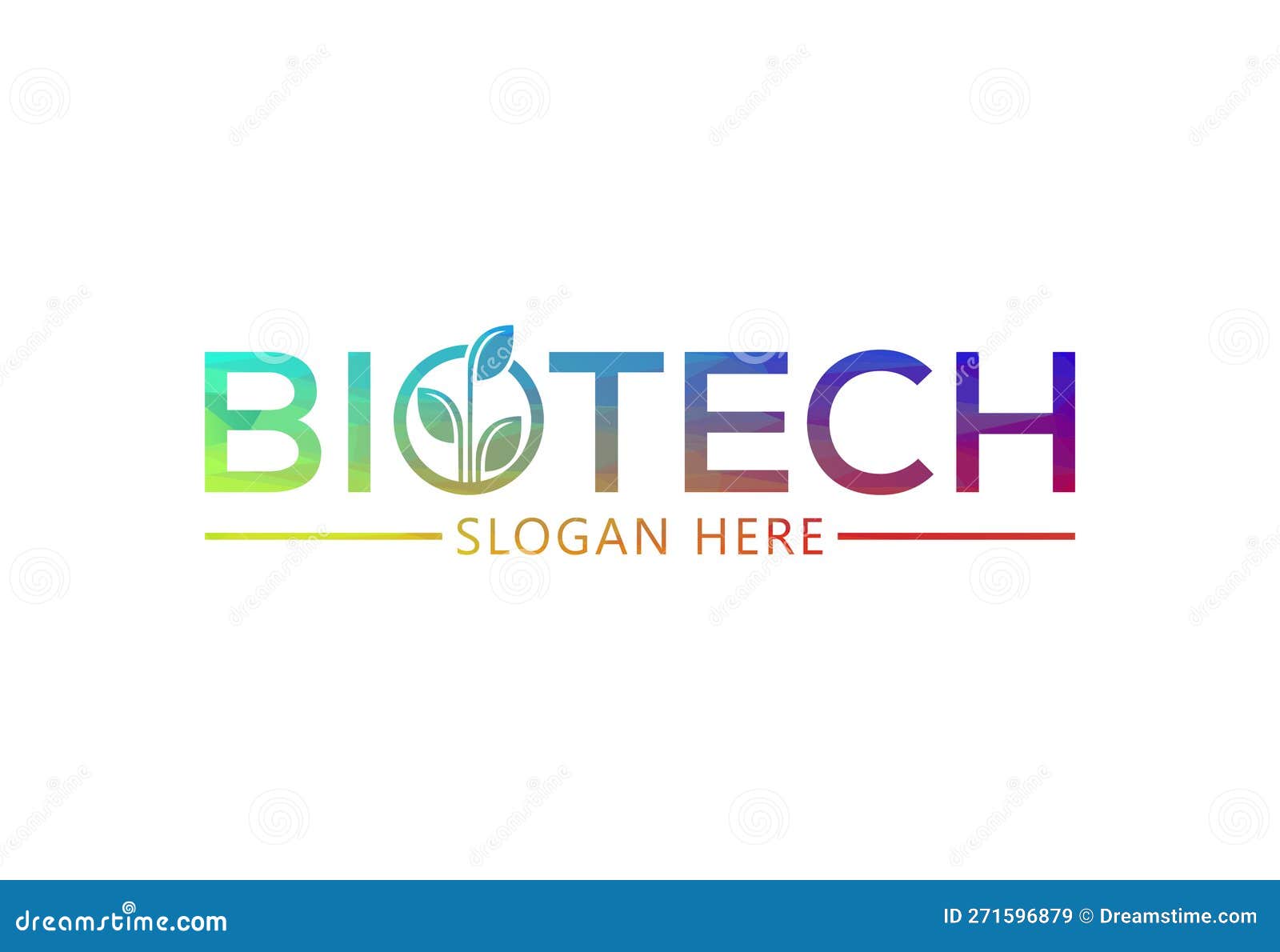 Low Poly and Biotechnology Logo Design, Vector Illustration Stock ...