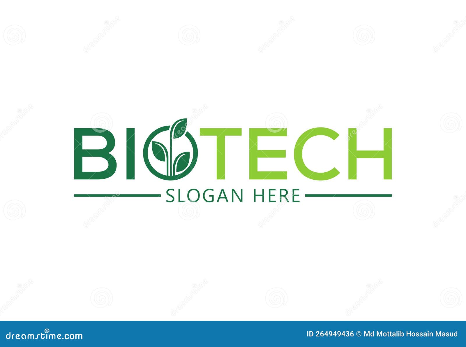 Biotechnology Logo Design, Vector Illustration Stock Vector ...