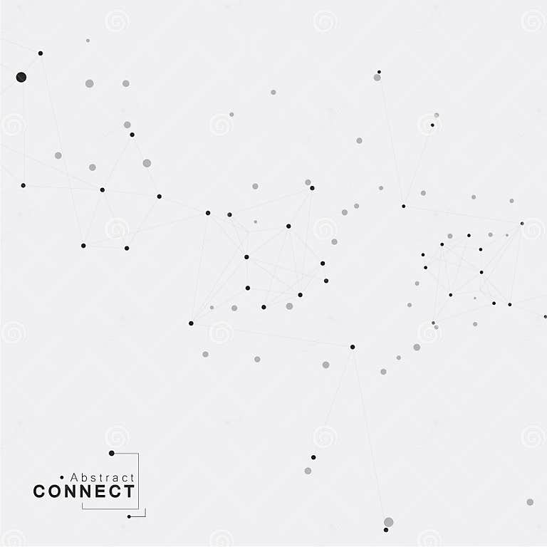 Biotechnology and Medicine Cell Connect Element. Modern Connection ...