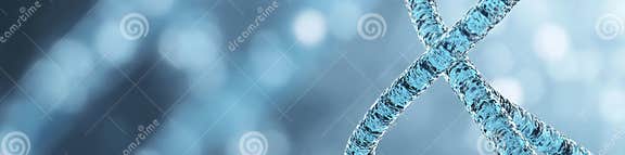 Biotechnology Networking Concept Rendered in Low Polygons in Blue Stock ...