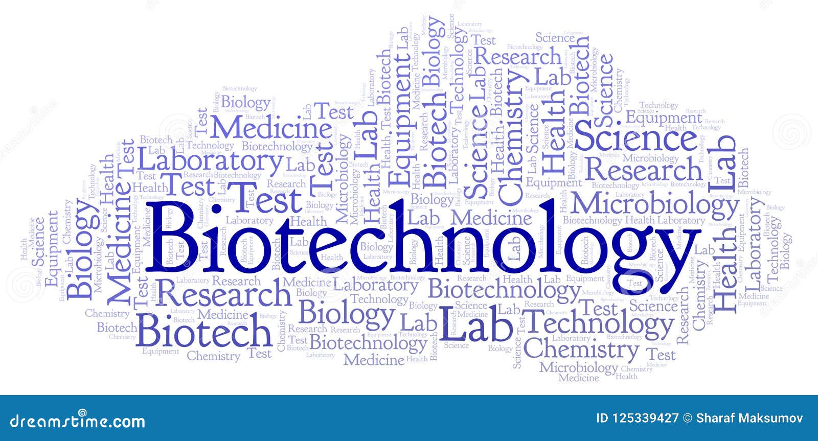 Biotechnology Word Cloud Collage, Concept Background Royalty-Free Stock ...