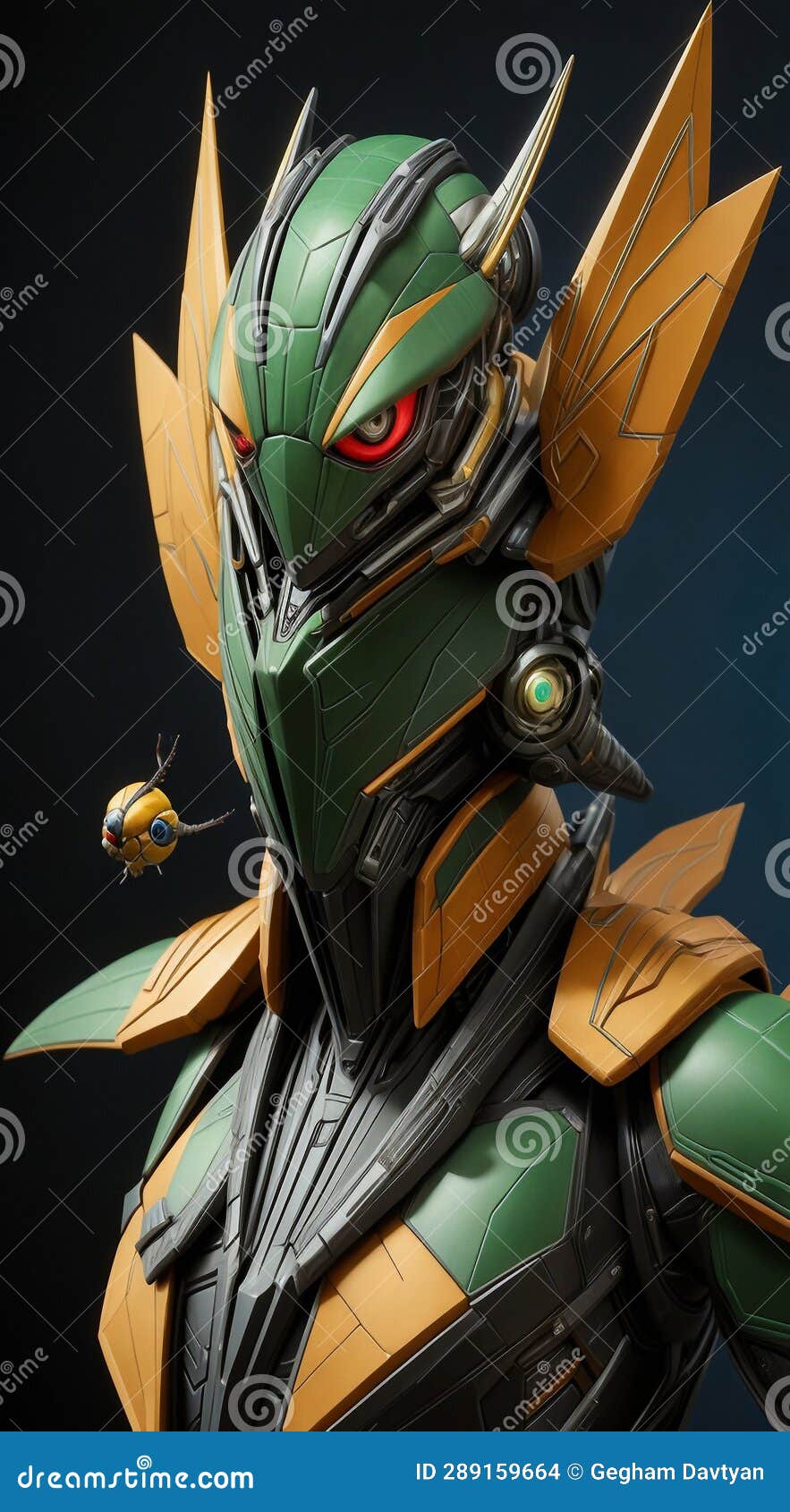 Biotic Robot Ai Robot Face, Bionic Robot Face, Portrait Of A Bionic ...