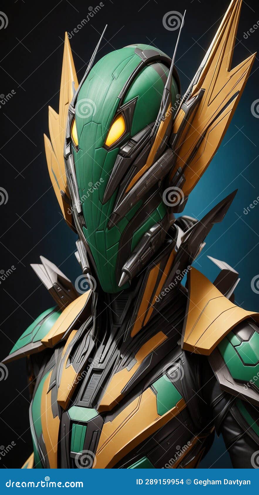 Biotic Robot Ai Robot Face, Bionic Robot Face, Portrait Of A Bionic ...